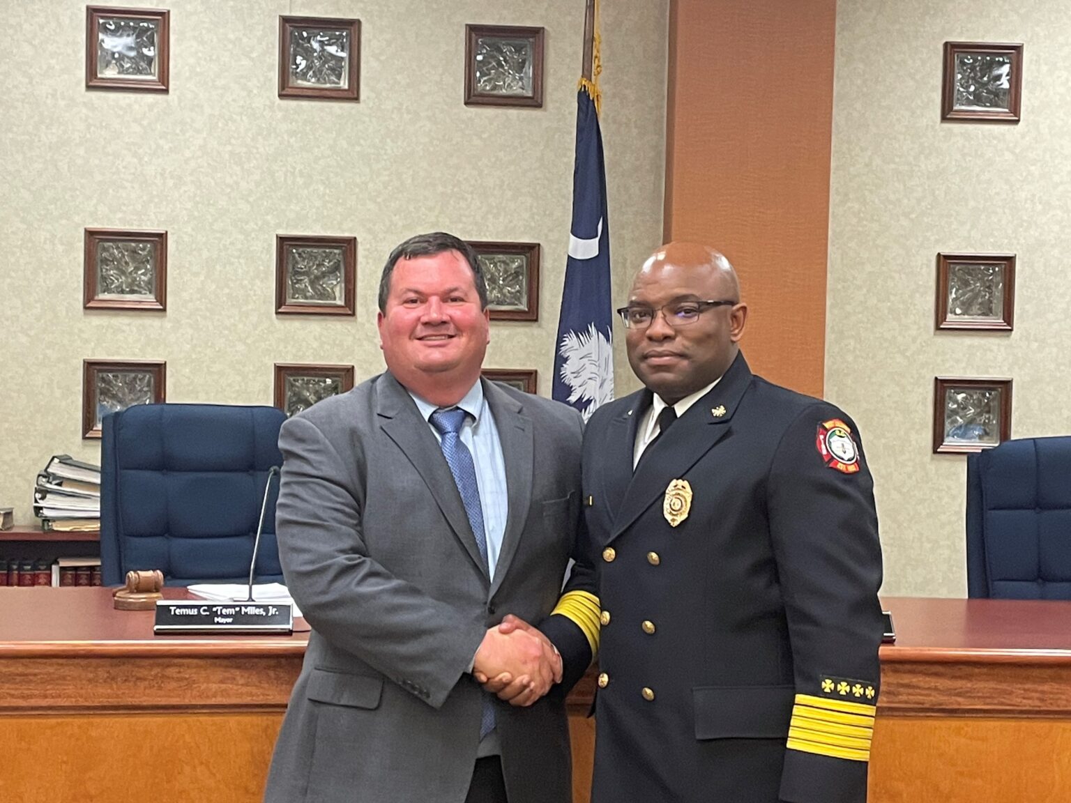 West Columbia Selects New Fire Chief - City of West Columbia