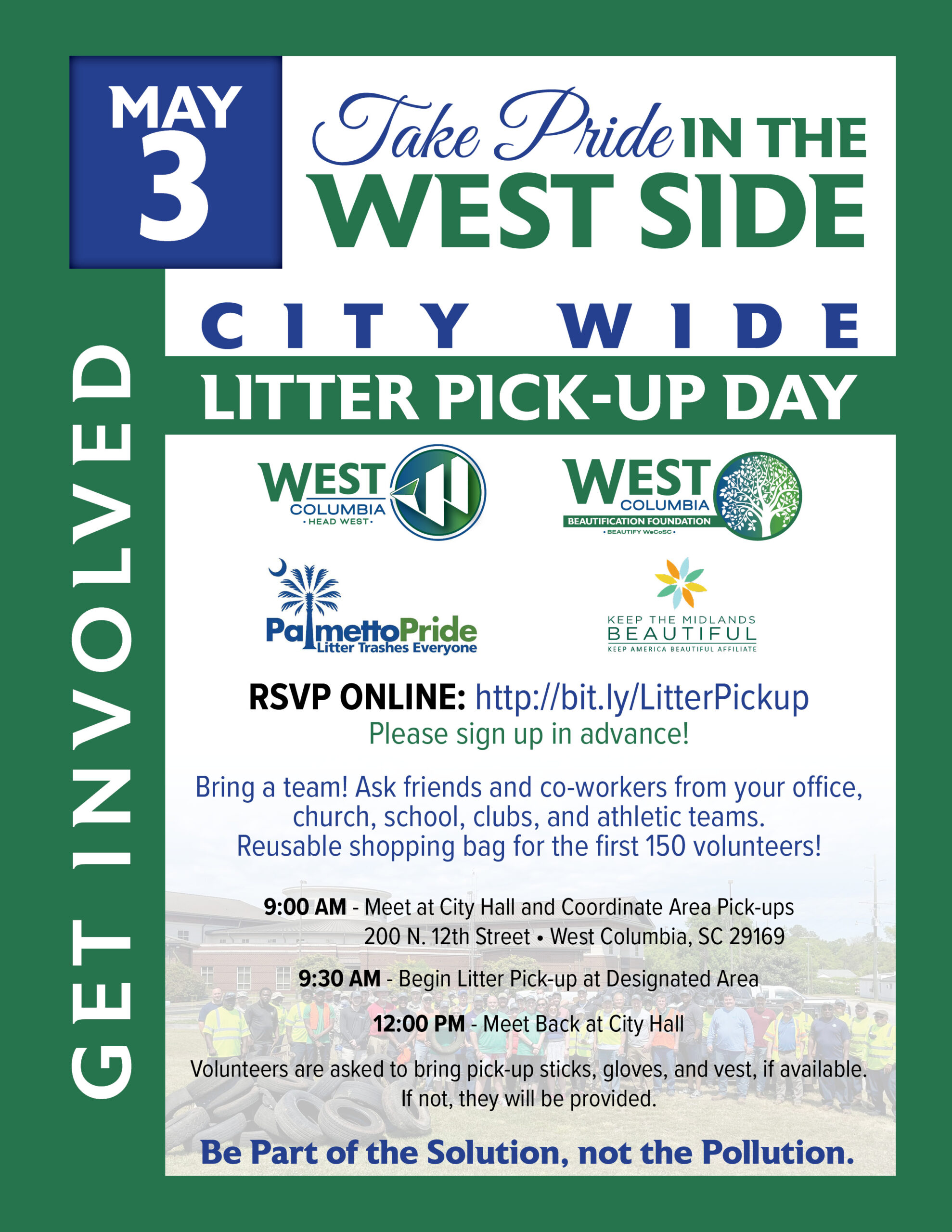 City of West Columbia City Wide Litter Pick-Up Day is this Saturday ...