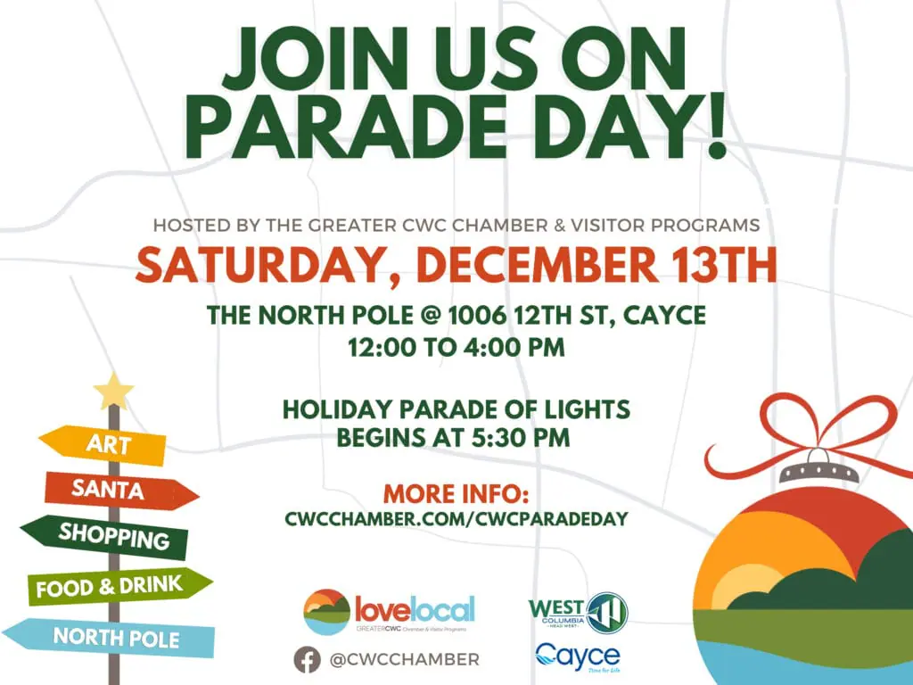 CWC Chamber Parade Day & Parade of Lights - City of West Columbia
