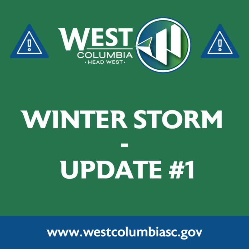 City of West Columbia Park Closures Ahead of Winter Storm - Update #1 ...